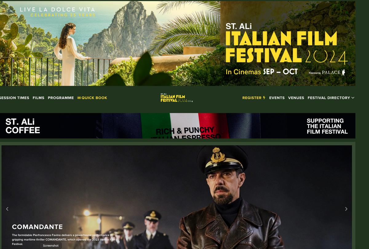 ITALIAN FILM FESTIVAL-AUSTRALIA2024 – ITALY2U
